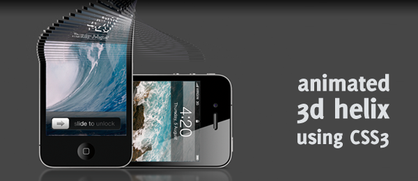 [译]利用CSS3 3d transforms实现螺旋动画 - 小天地,大世界,刘洋的博客